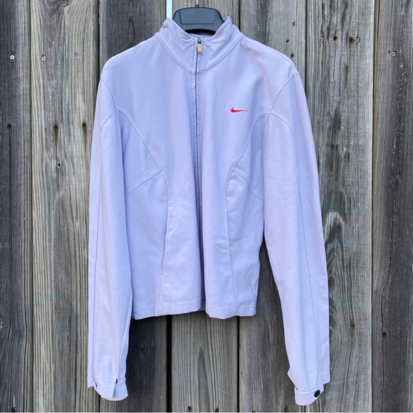 Nike | Jackets & Coats | Lavender Lilac Nike Zip Up Dri Fit Workout Gym ...